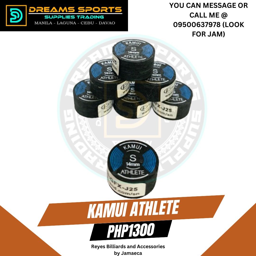 Kamui Athlete Billiard Pool Cue Tip, Sports Equipment, Sports & Games ...