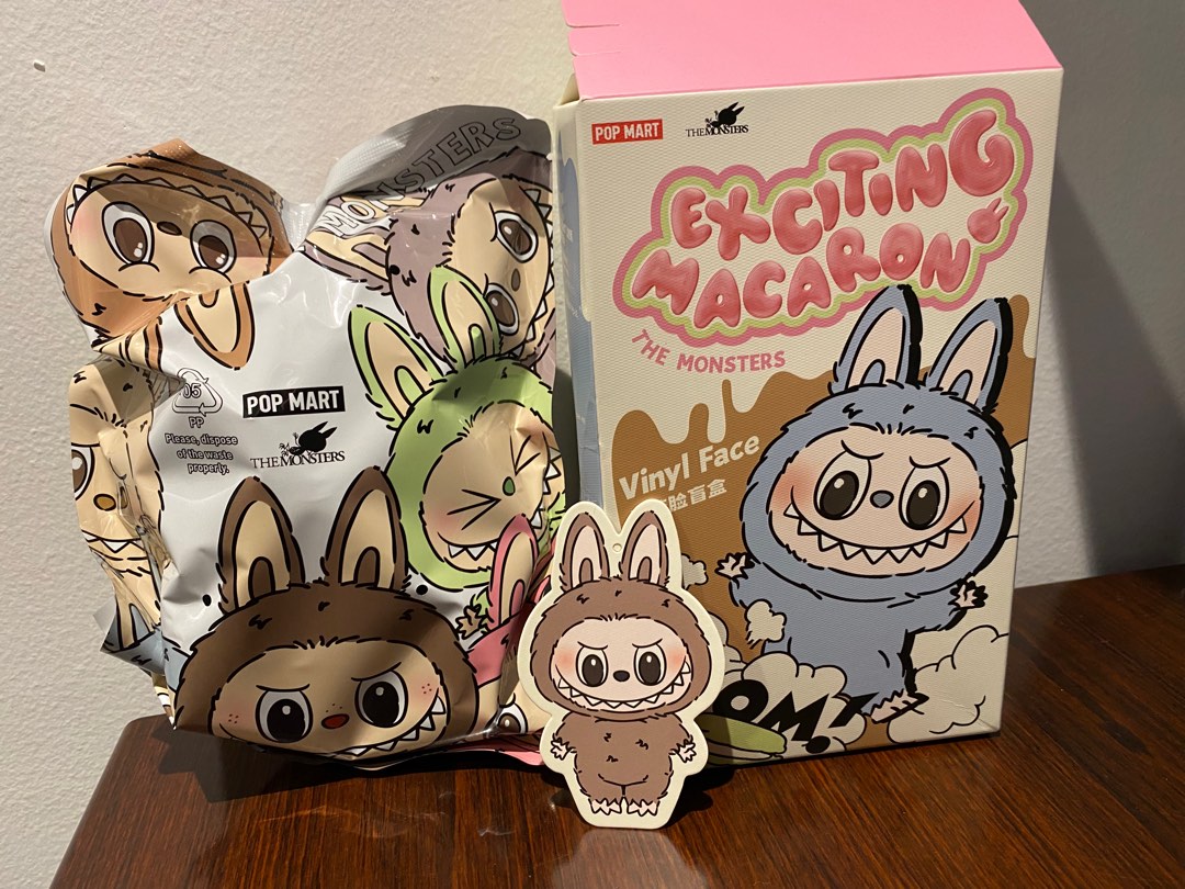 (ORIGINAL 100% POPMART) - Toffee - Labubu Exciting Macaron - Toffee ...