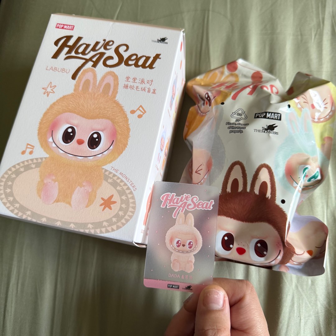 Labubu V1 Soymilk OR V2 Dada, Hobbies & Toys, Toys & Games on Carousell