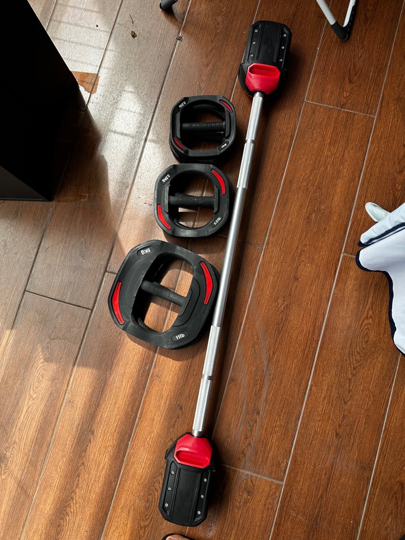 Les Mills Inspired - weights and barbell set, Sports Equipment ...