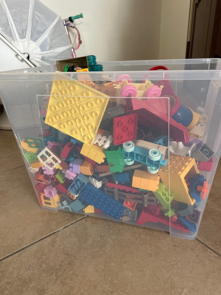 Massive box of Lego duplo, Hobbies & Toys, Toys & Games on Carousell