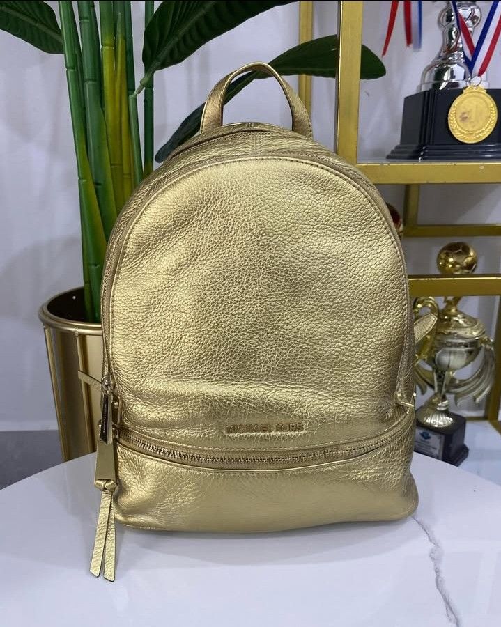 Michael Kors Backpack full kulit asli, Fesyen Wanita, Tas & Dompet di ...