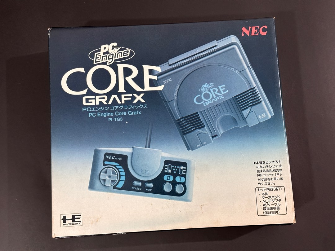 NEC PC Engine core grafx PCE, 電子遊戲, 電子遊戲機, 其他 - Carousell