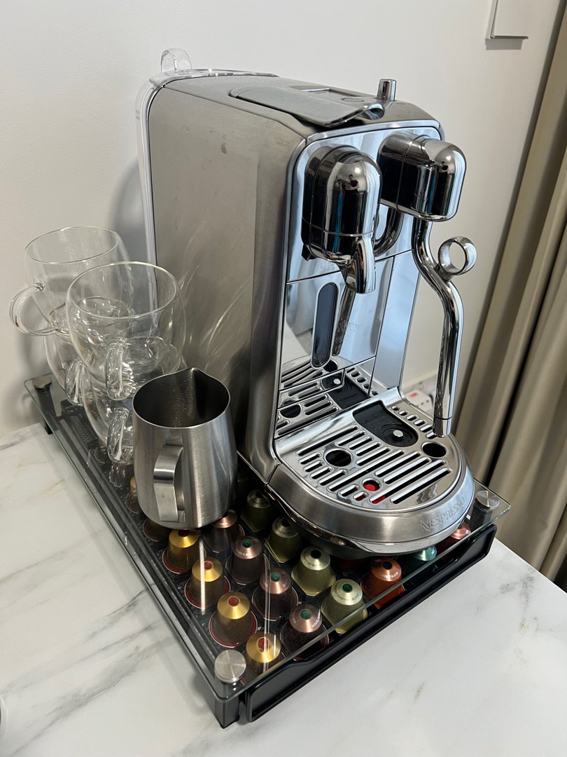 Nespresso Creatista Plus + 46x Pods + Pods Holder + Cleaning Kits + 4x ...