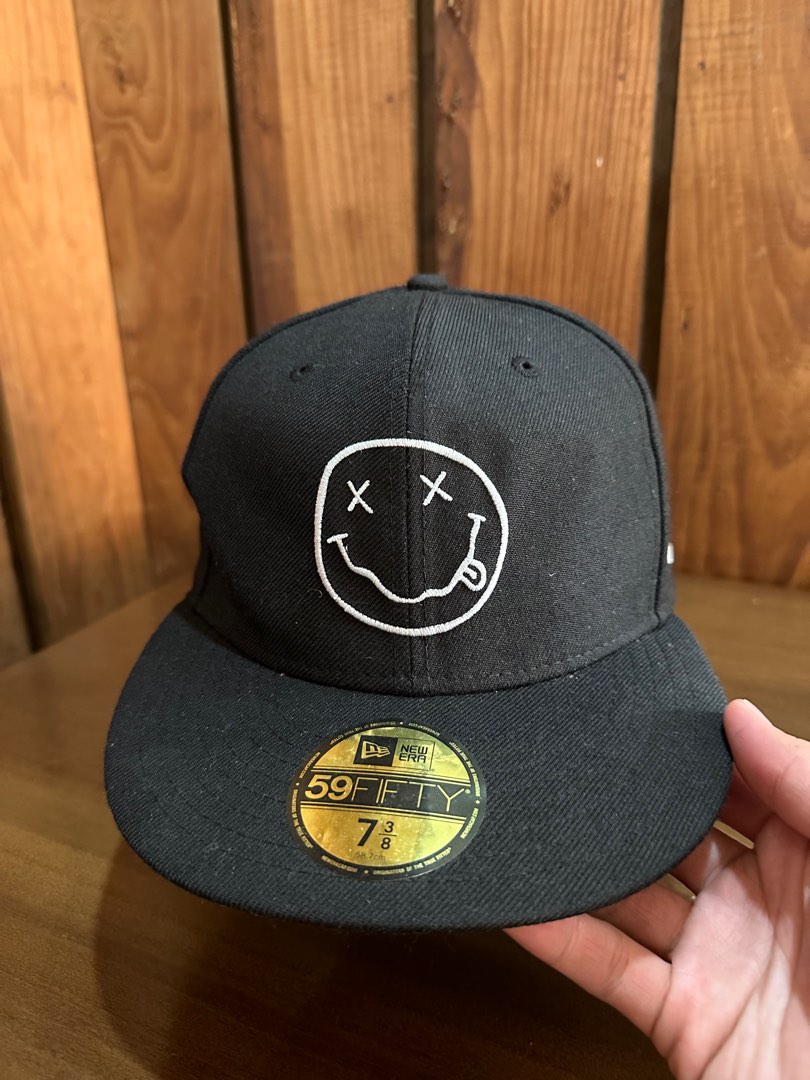 New Era Nirvana Close Cap, Men's Fashion, Watches & Accessories, Caps ...