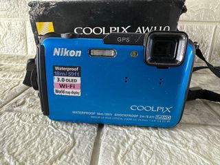 Nikon Coolpix L20 Maroon Digital Camera CCD Digicam, Photography ...