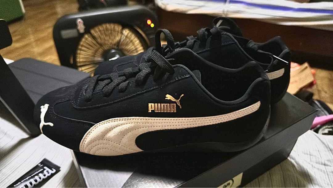 OG Puma Speedcat Black White, Men's Fashion, Footwear, Sneakers on ...