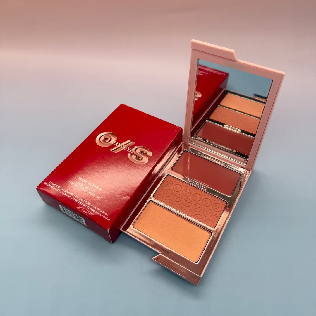 SUMMER SALE! One Size Cheek Clapper 3D Blush Trio Freaky Peach, Beauty ...