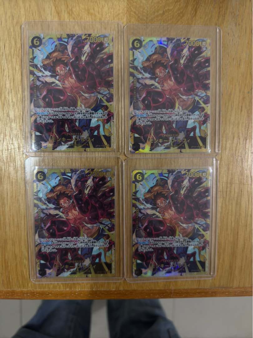 OP10-118 SEC Monkey D Luffy (JP) Playset, Hobbies & Toys, Toys & Games ...