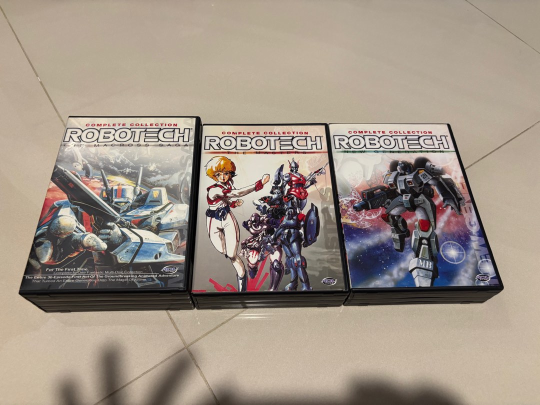 Original anime dvd - Robotech seasons 1 to 3 complete collection ...