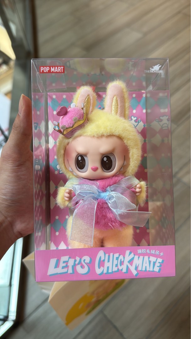 Original Labubu Valentine Lets Checkmate, Hobbies & Toys, Toys & Games ...