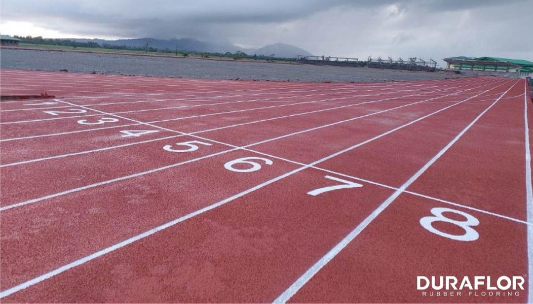 Oval track rubber flooring, Everything Else, Others on Carousell