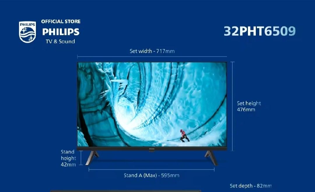 Philips SmartTV 32inch Module 6509, brand new seal in box, 3 years ...