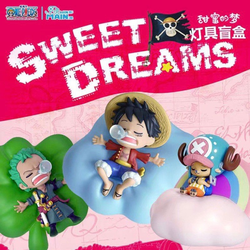 POP MART One-Piece-Sweet-Dreams-Night-Light-Blind-Box Anime Figure ...