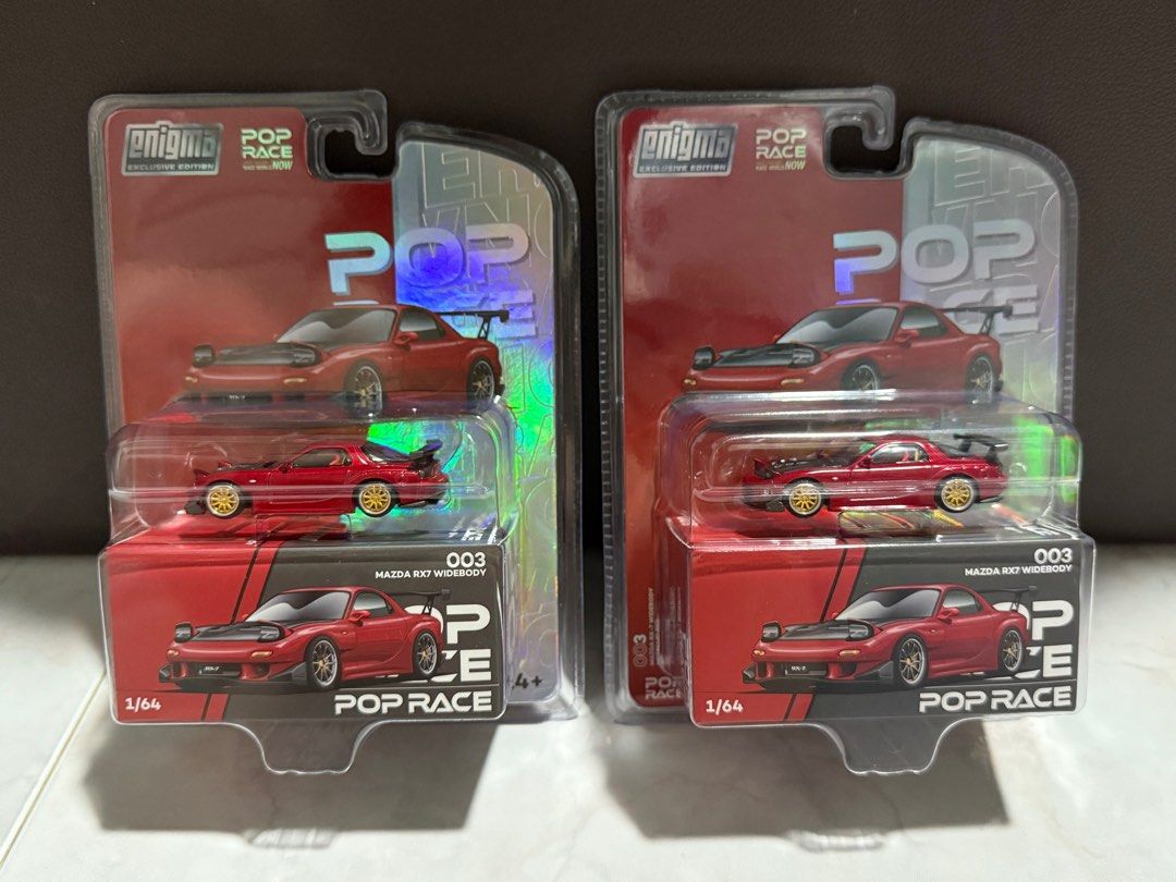 Pop Race Mazda RX-7 Widebody Chase RX7 Poprace Enigma, Hobbies & Toys ...