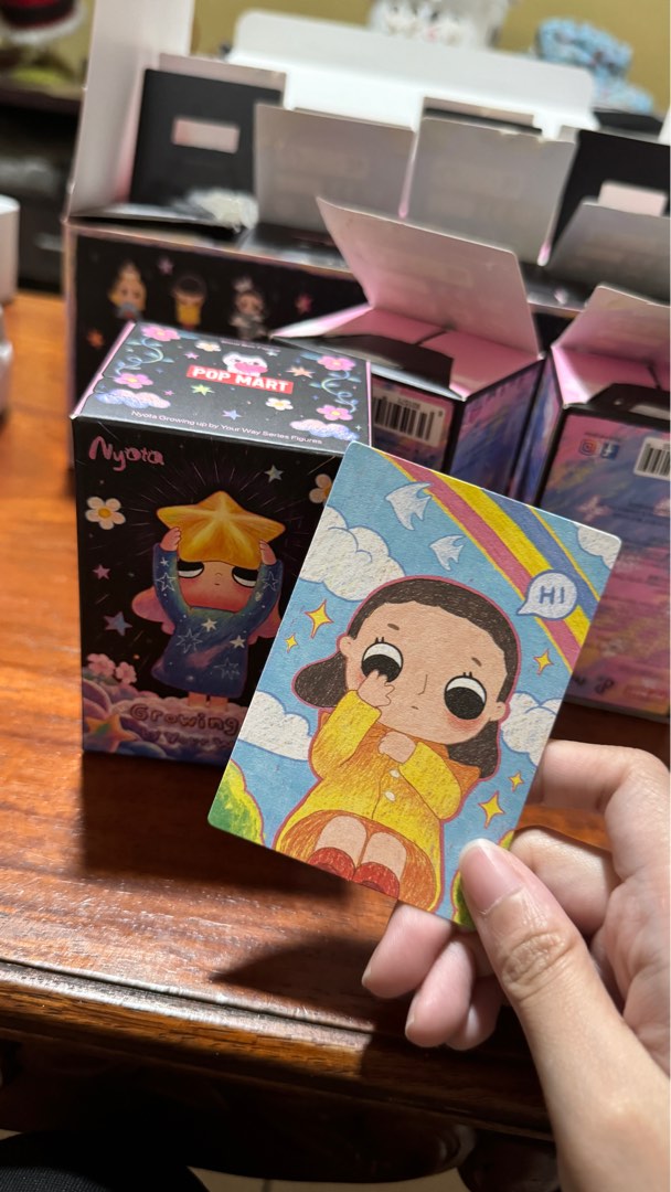 Popmart Nyota V2 Growing up by your way (Hi), Hobbies & Toys, Toys ...