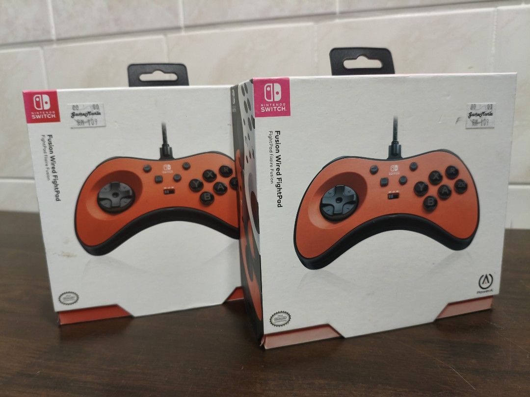 PowerA Fusion Wired Fight Pad, Video Gaming, Gaming Accessories ...