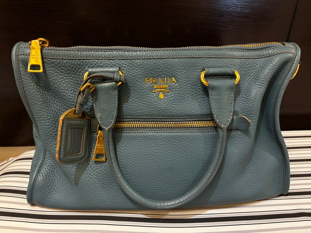 Prada Vitello Daino Bag, Women's Fashion, Bags & Wallets, Shoulder Bags on Carousell
