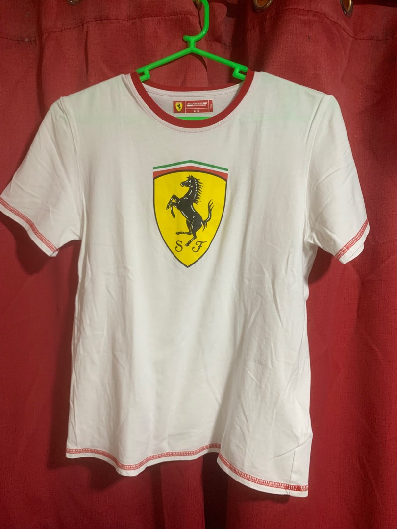 PRELOVED SCUDERIA FERRARI FOR KIDS SIZE 9/10, Women's Fashion, Tops ...