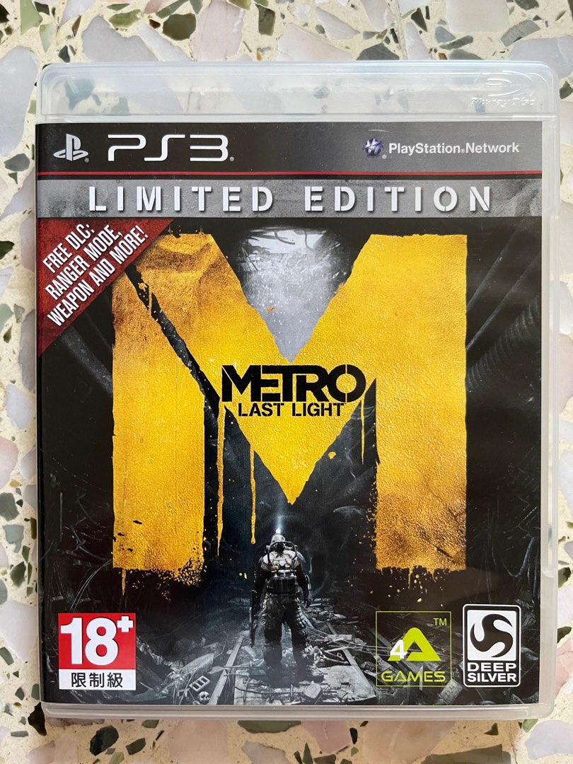 PS3 Metro Light Light Limited Edition, Hobbies & Toys, Toys & Games on ...