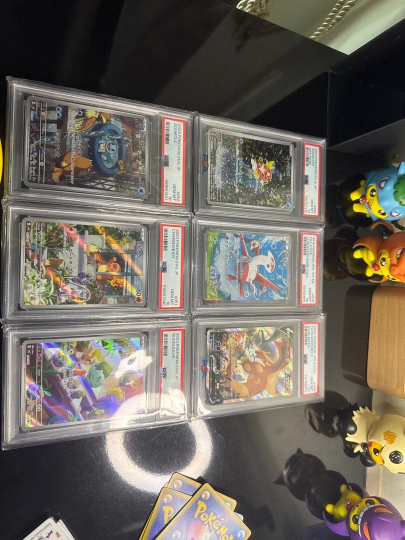 PSA 10 Pokemon Slabs Charizard latias bulbsaur charmander squirtle ...