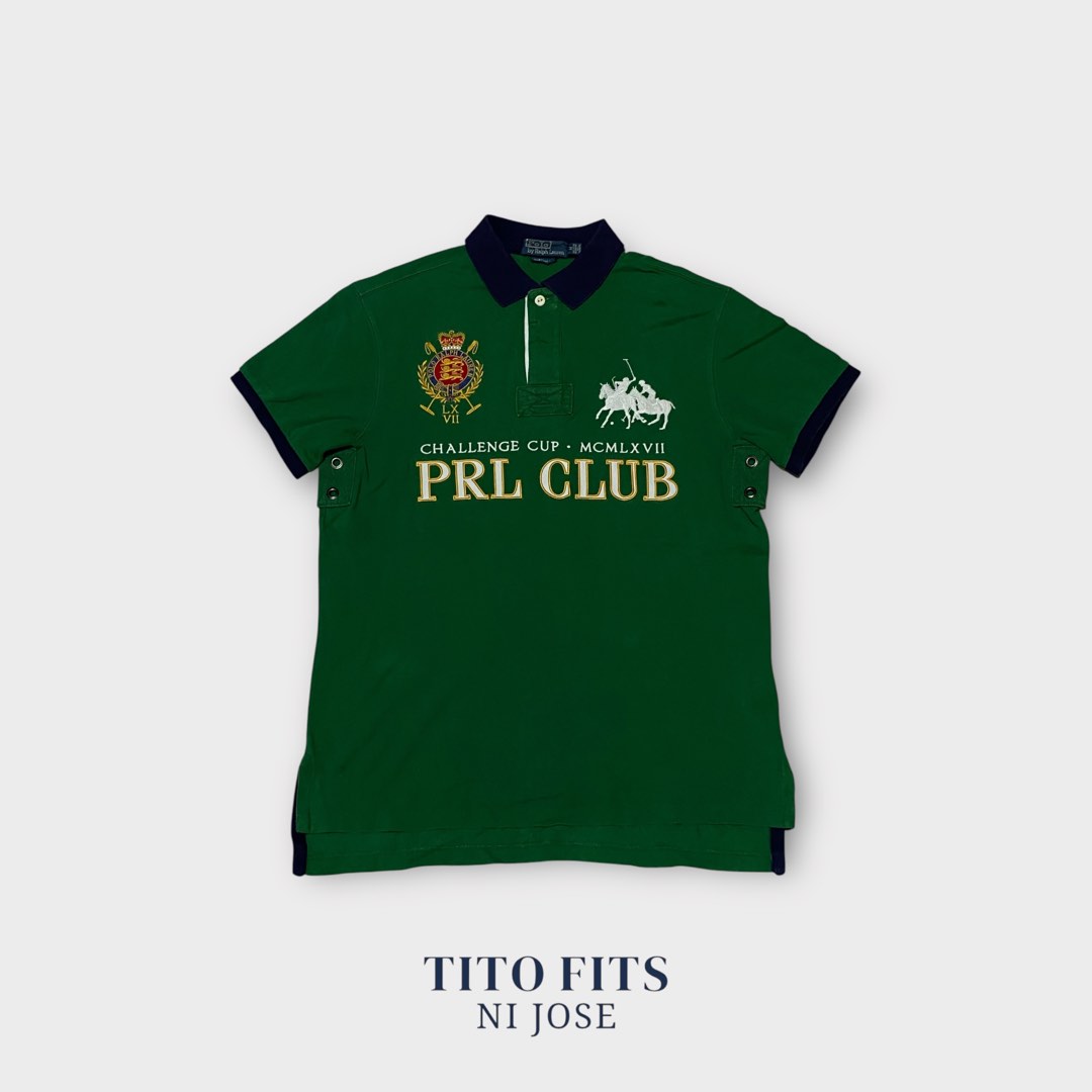 Ralph Lauren PRL CLUB, Men's Fashion, Tops & Sets, Tshirts & Polo ...