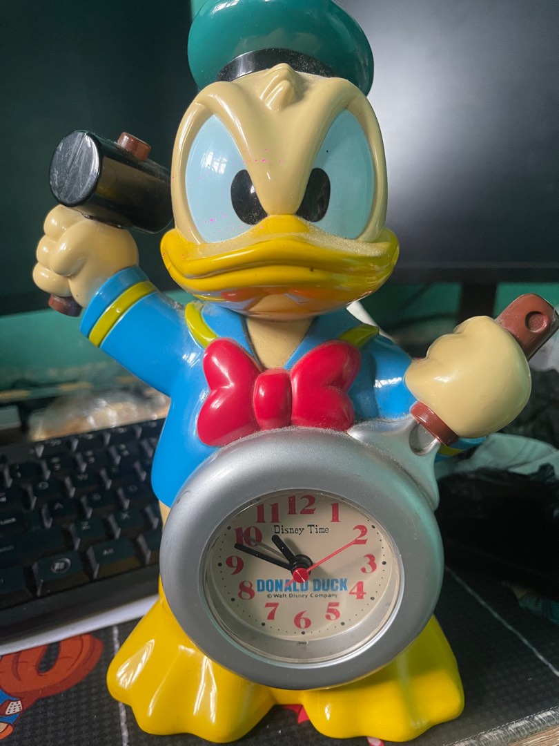 rare donald duck 1990s alarm clock disney, Hobbies & Toys, Memorabilia ...