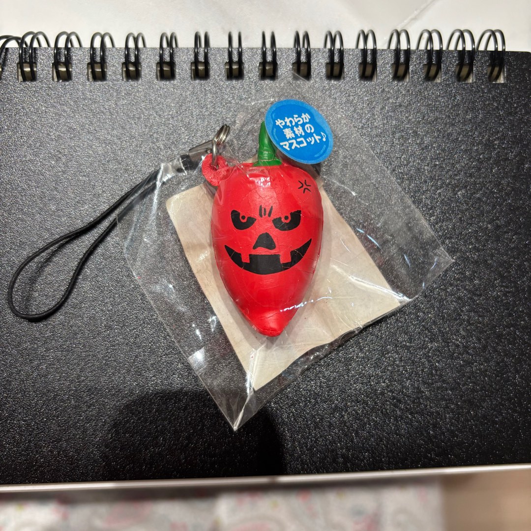 Rare Meiji chili squishy r, Hobbies & Toys, Toys & Games on Carousell