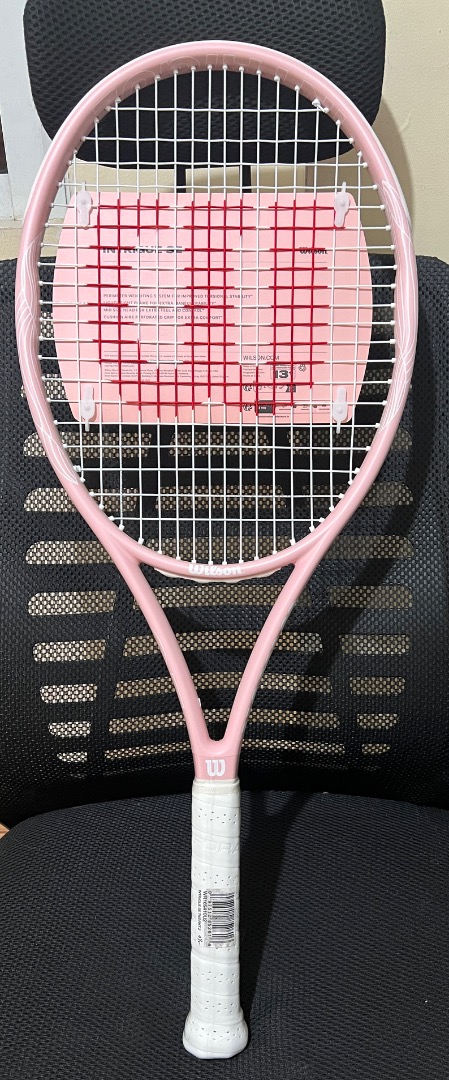 Rare Wilson Pick Cherry Blossom Racquet with Racquet Bag, Sports ...