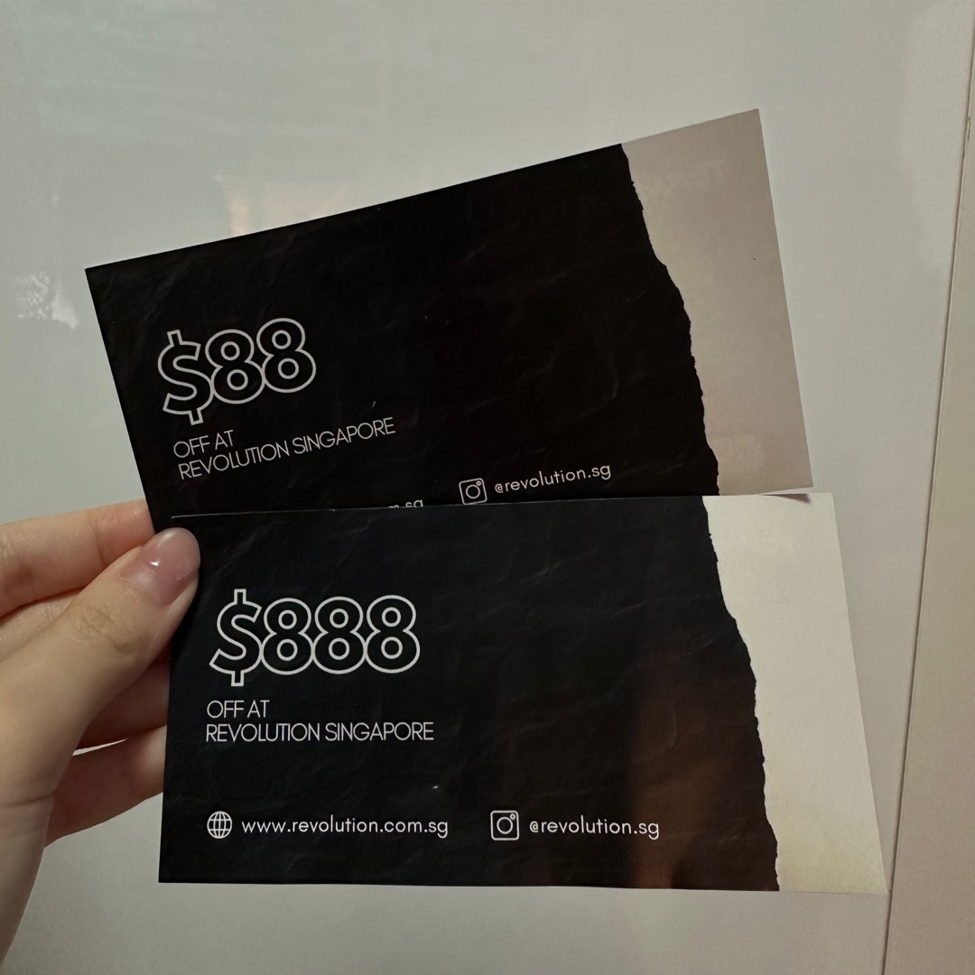 Revolution Spin Class Vouchers, Tickets & Vouchers, Vouchers on Carousell