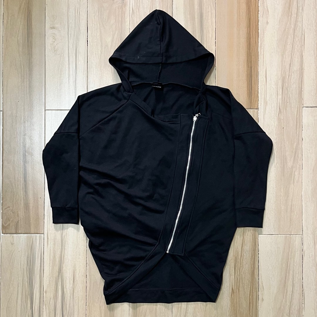 Rick Owens DRKSHDW 'Mountain' Alternative OEC Asymmetric-zip Wizard ...