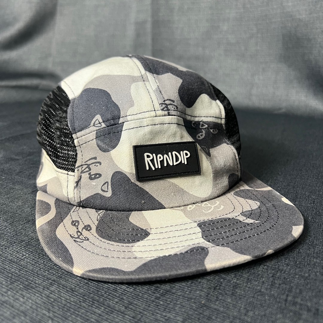 Ripndip Nerm Camo Camper Cap, Men's Fashion, Watches & Accessories ...