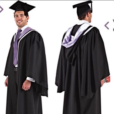 RMIT Graduation Gown, Men's Fashion, Coats, Jackets and Outerwear on ...