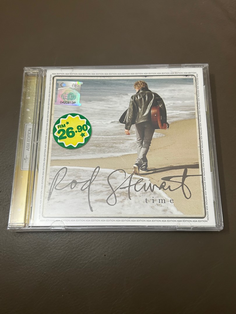Rod Stewart - Time, Hobbies & Toys, Music & Media, CDs & DVDs on Carousell