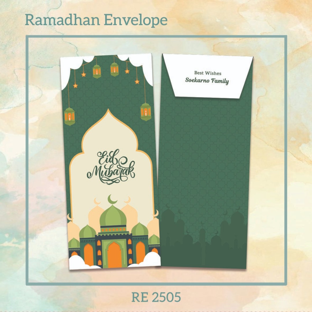 SAMPUL DUIT RAYA GREEN PACKET GREEN ENVELOPE SAMPUL RAYA CANDY ENVELOPE ...