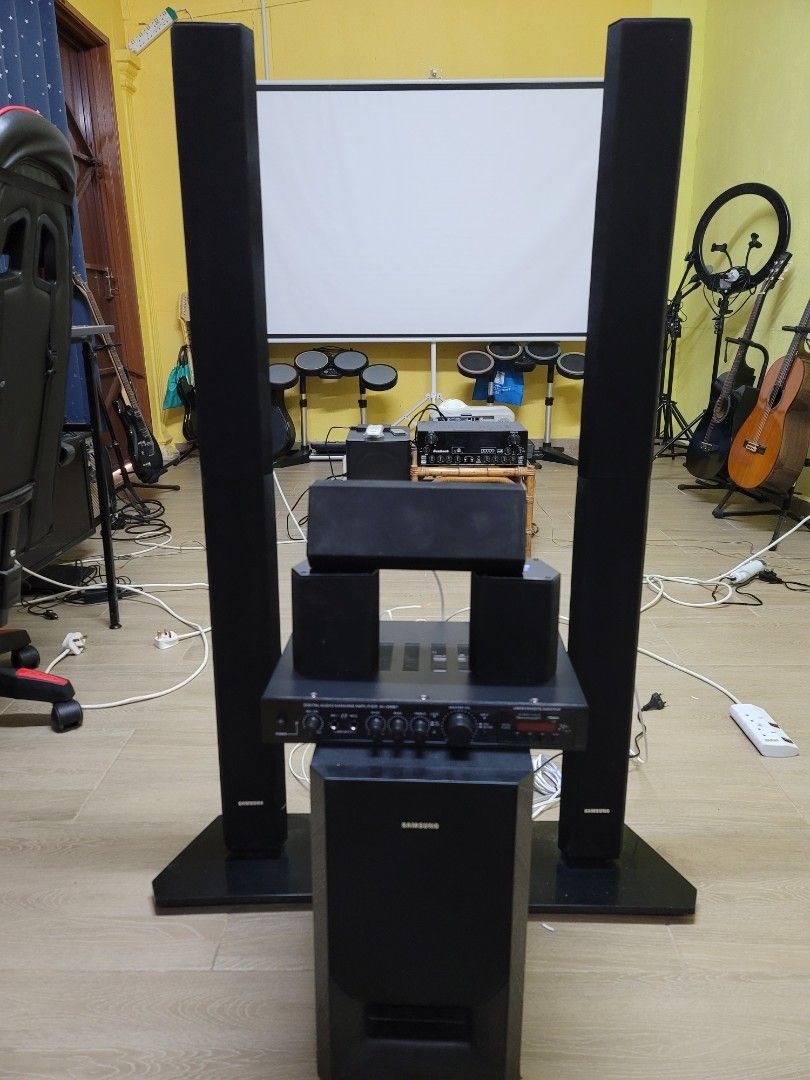 Samsung Home Theater Hi-fi Hifi Speaker System Amplifier AVR AV ...