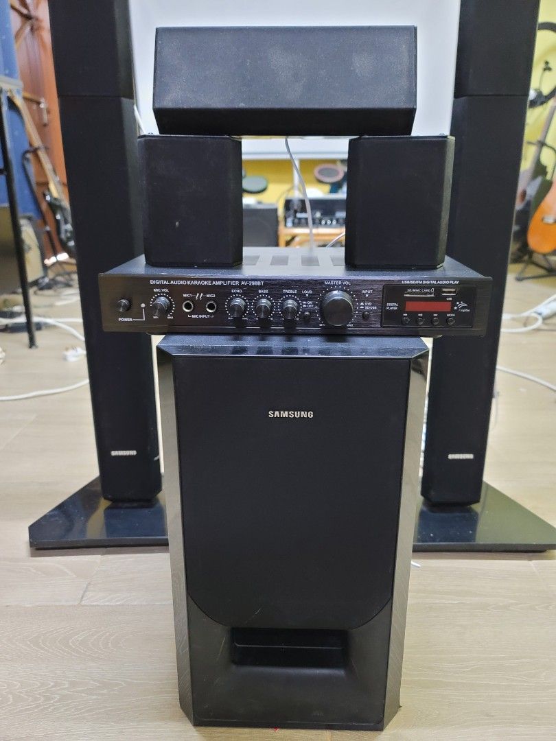 Samsung Home Theater Hi-fi Hifi Speaker System Amplifier AVR AV ...