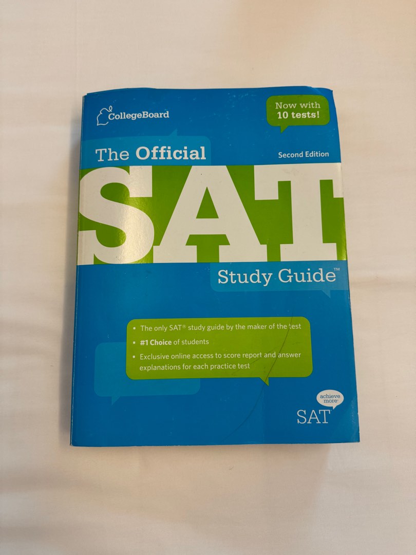 Buku SAT Study Guide, College Board, Buku & Alat Tulis, Buku Pelajaran ...