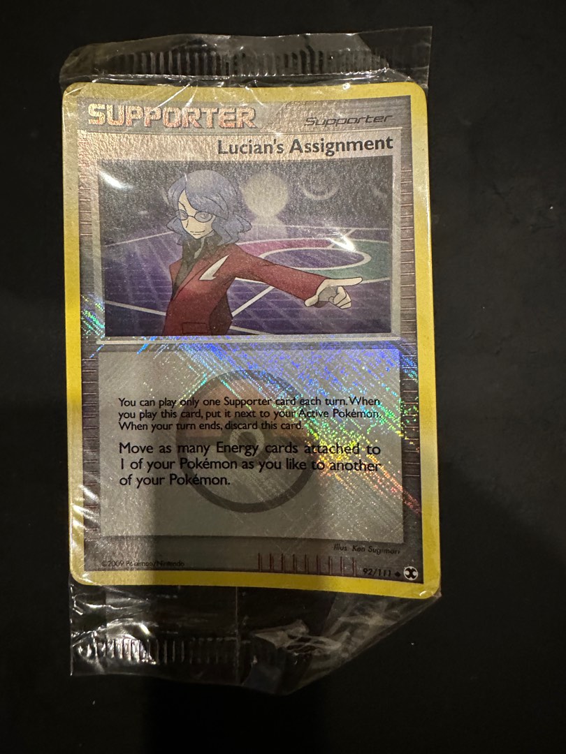 Sealed rising rivals 2009 pokemon upper energy and lucian league promo 4 cards (sealed), Hobbies ...