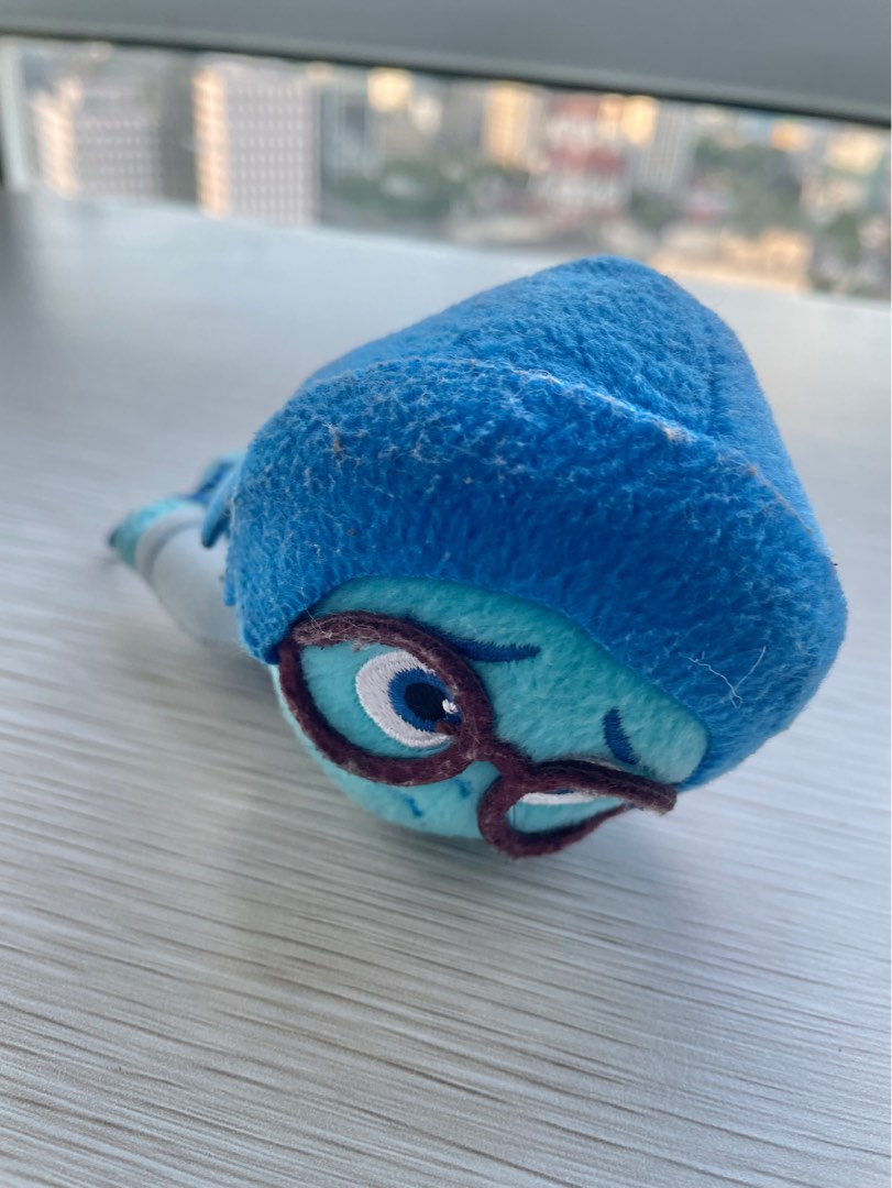 Sega Disney Sadness from Inside Out Plush Toy, Hobbies & Toys, Toys ...