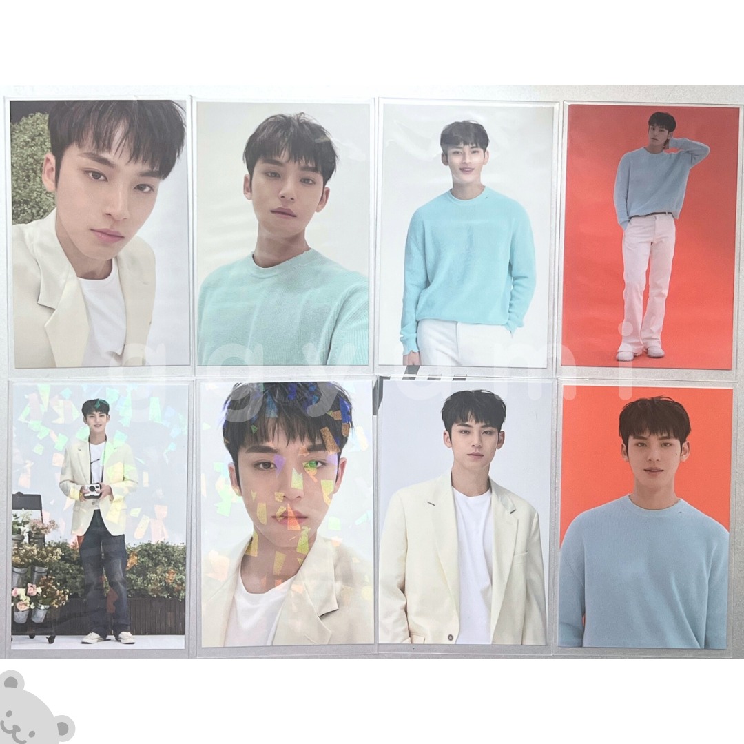 SEVENTEEN Caratland 2021 merch - Trading Card Photocard set - Mingyu ...