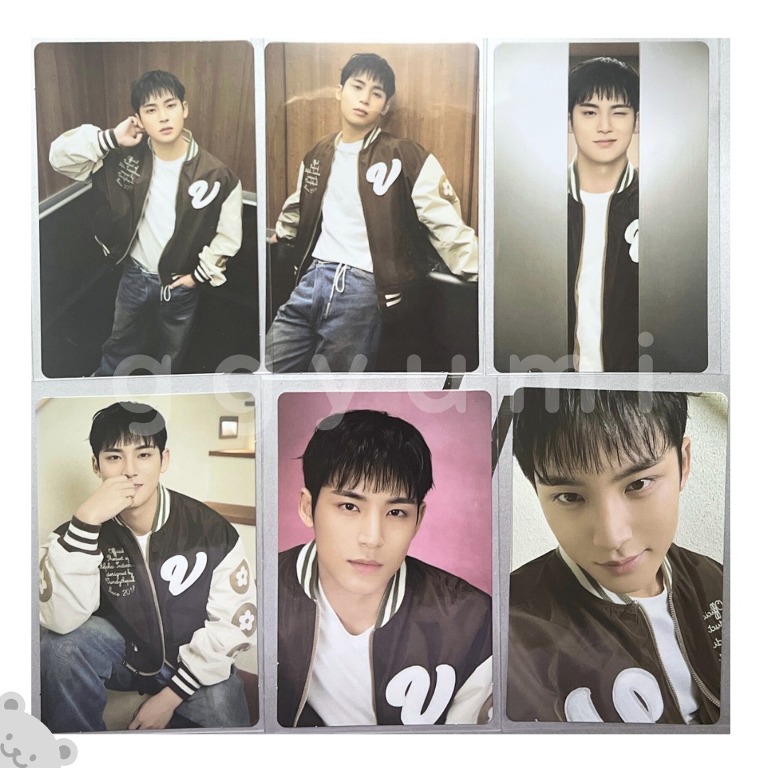 SEVENTEEN Caratland 2024 merch - Trading Card Photocard set - Mingyu ...