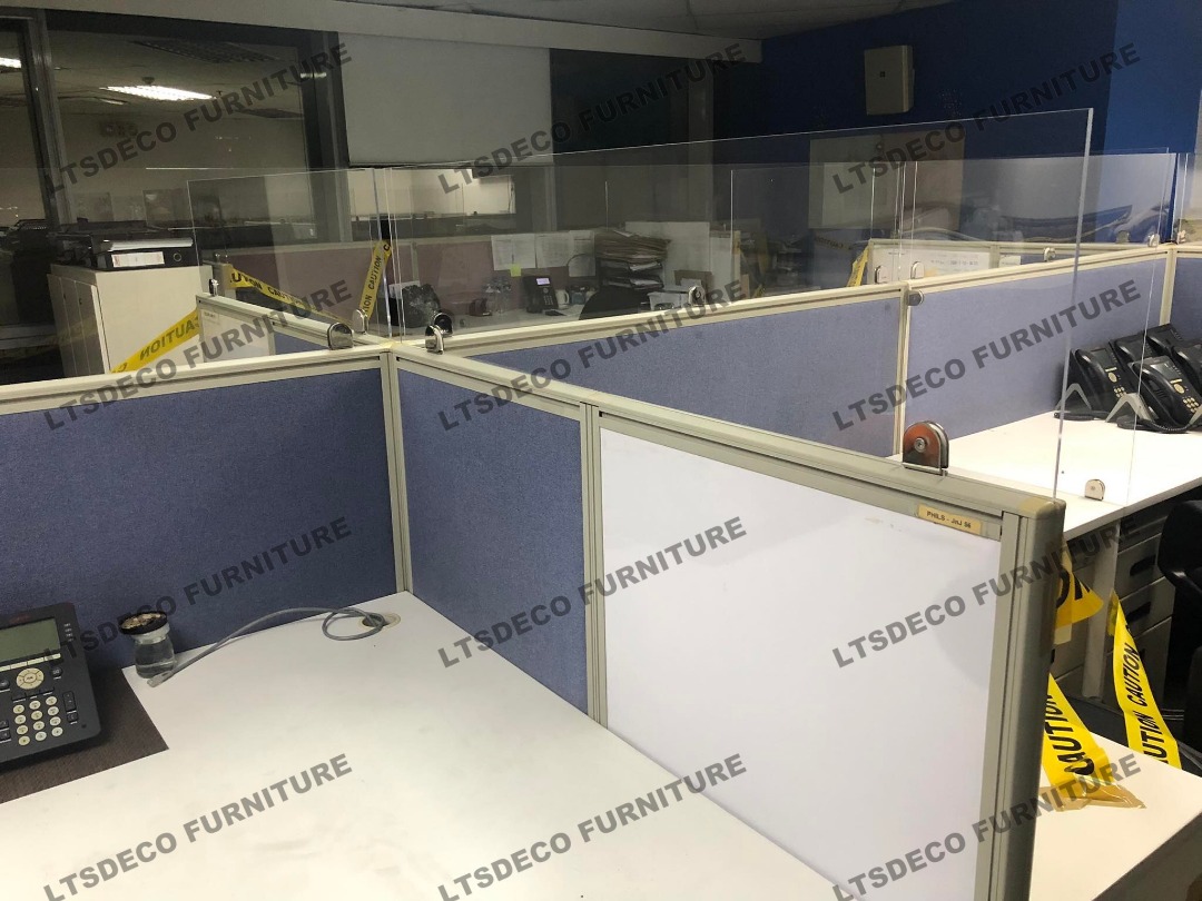 SHARING WORKSTATION CUBICLE | OFFICE PARTITION | OFFICE FURNITURE ...
