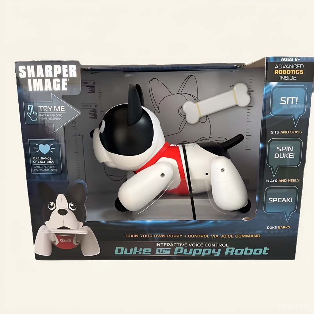 Sharper Image Duke the puppy robot, Hobbies & Toys, Toys & Games on ...