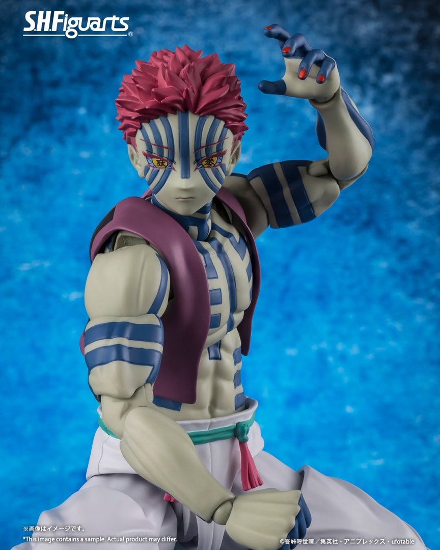 S.H.Figuarts Akaza Demon Slayer: Kimetsu no Yaiba SHF SH Figuarts ...
