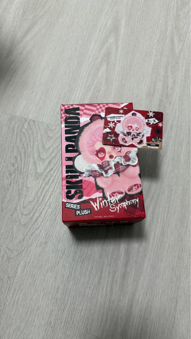 skullpanda winter symphony plush pendant rhapsody, Hobbies & Toys, Toys ...