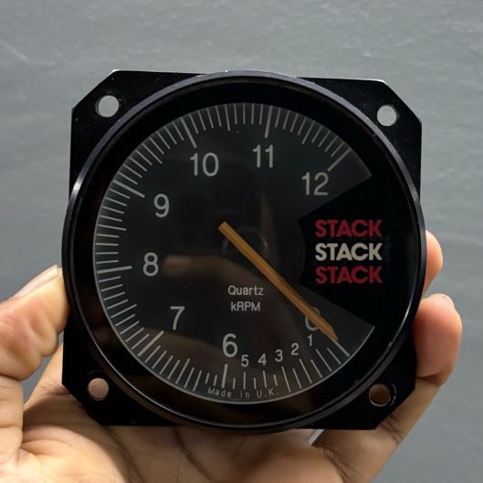 Stack Racing Chrono 12K RPM Meter, Car Accessories, Accessories on ...