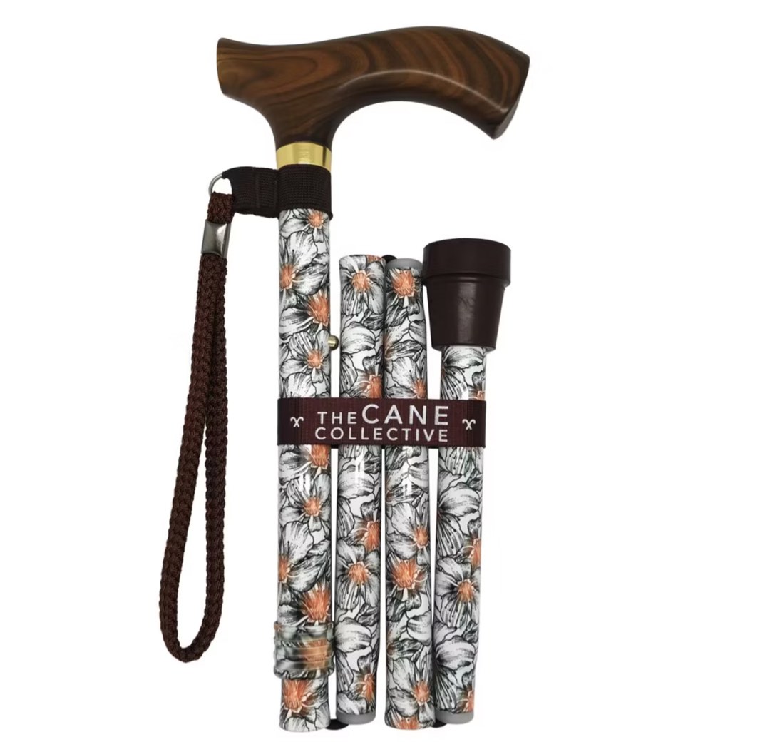 The cane collective designer foldable walking cane stick - comes with ...