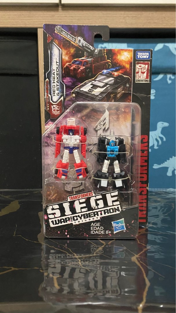 Transformers SIEGE WFC Trilogy - Red Heat & Stakeout, Hobbies & Toys ...