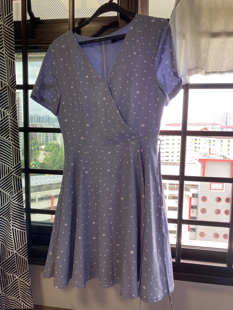 TSW The stage walk light blue dress, Women's Fashion, Dresses & Sets ...